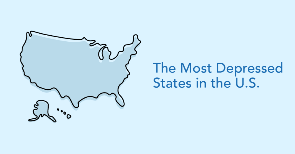The Most Depressed States in the US - Mental Health Hotline